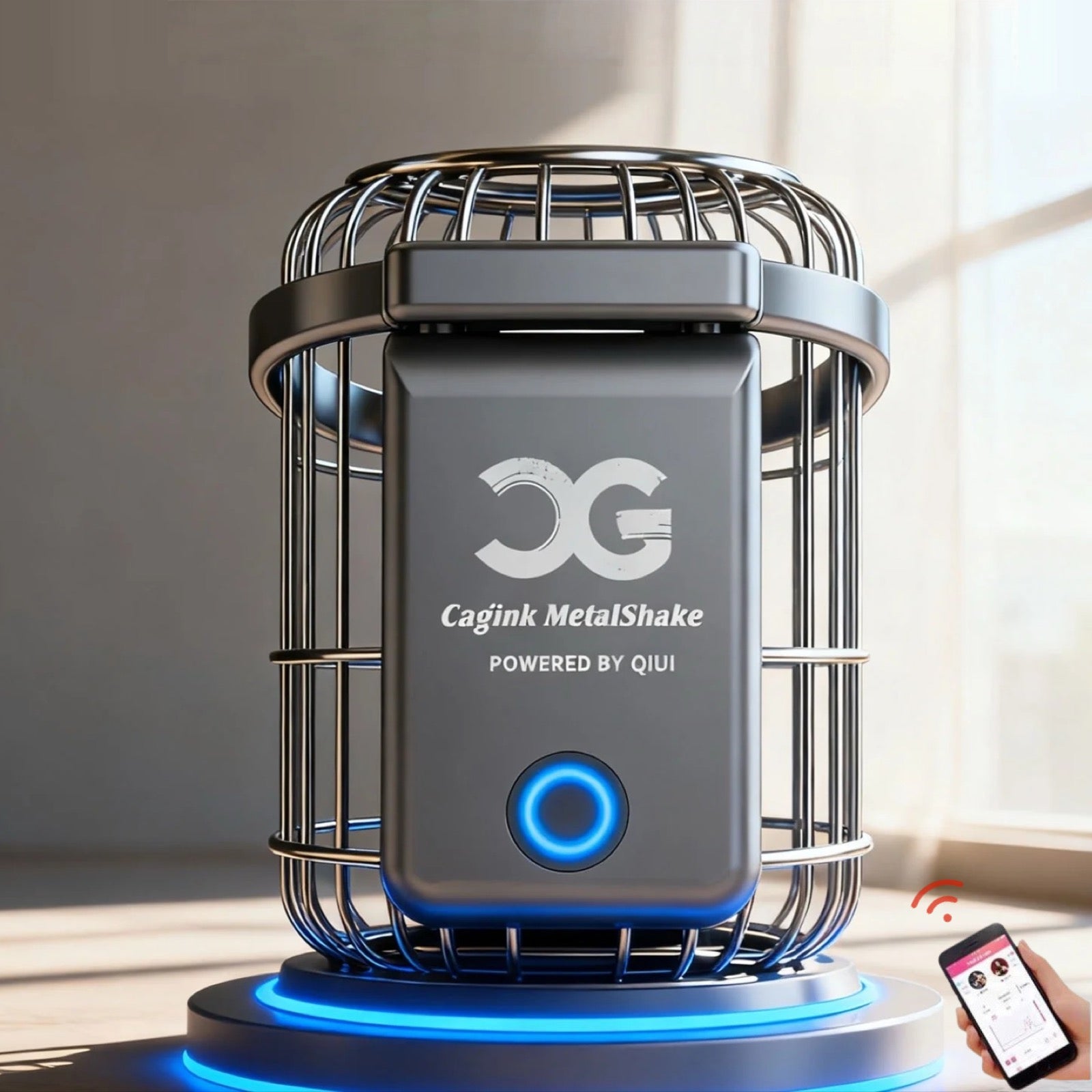 Cagink Metal Micro Chastity Cage Remotely – cagink